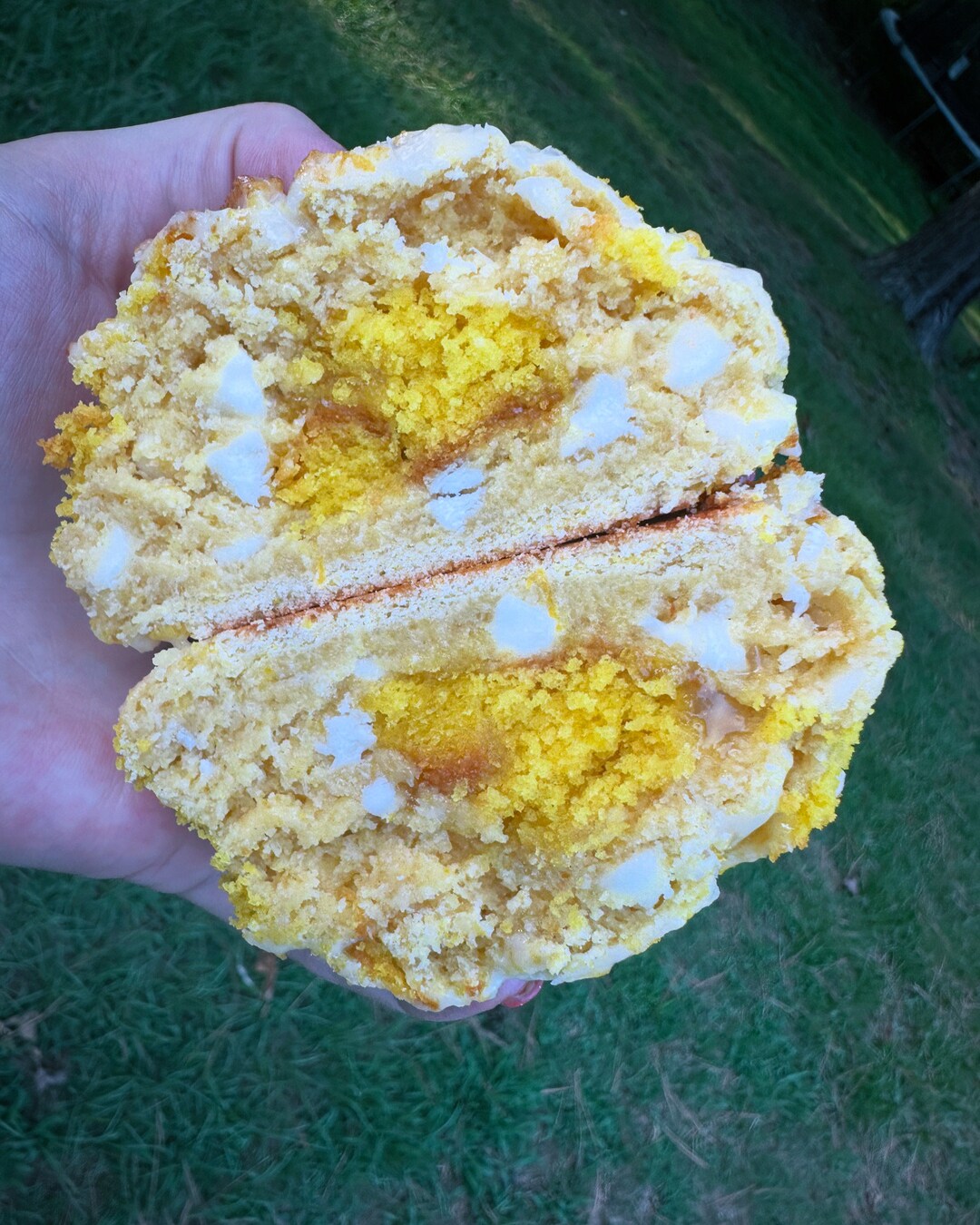 Lemon Curd Pound Cake Colossal Cookie Recipe | GIANT Cookie Recipe ...