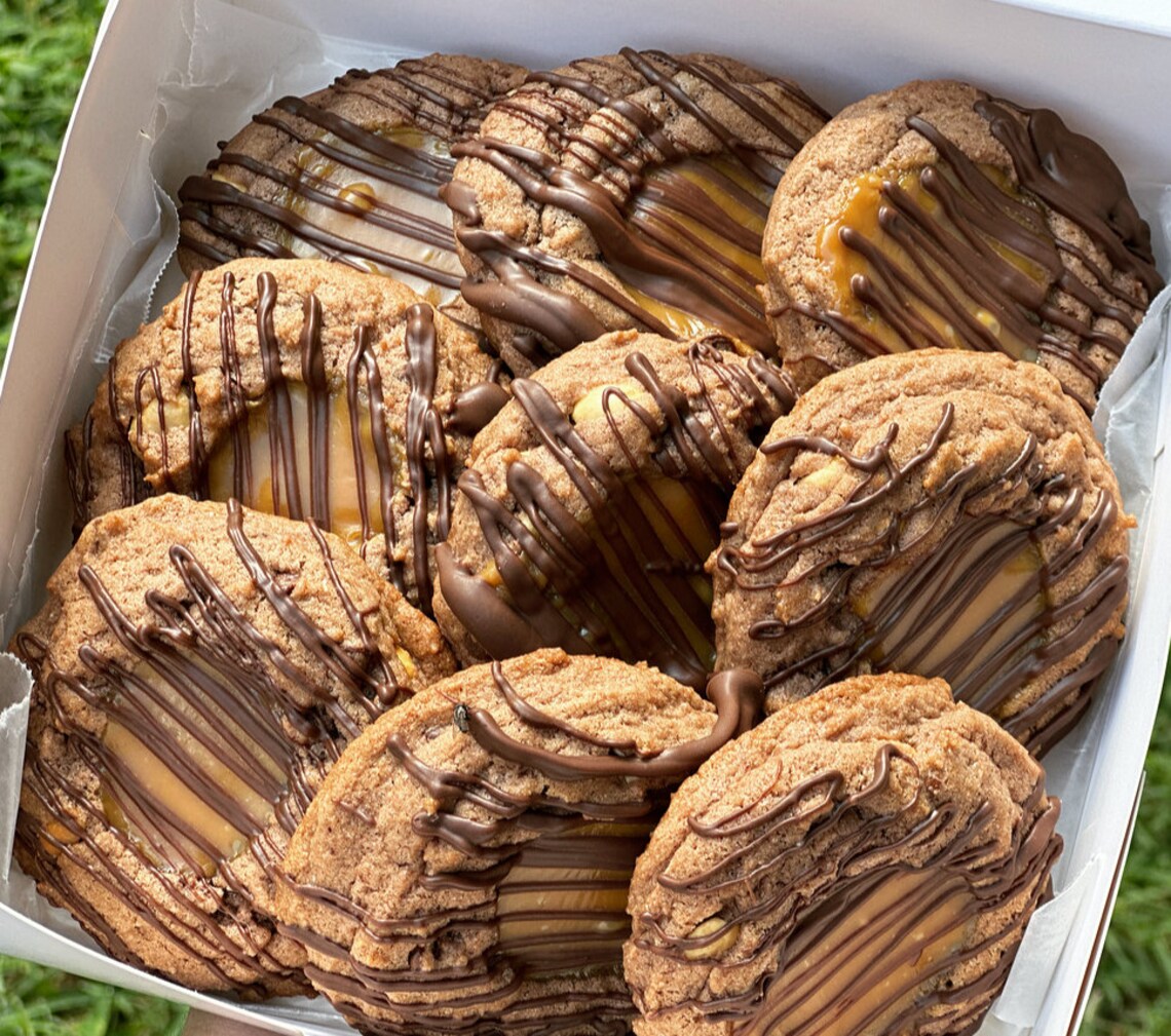 Snickers Inspired Cookie Recipe - Etsy