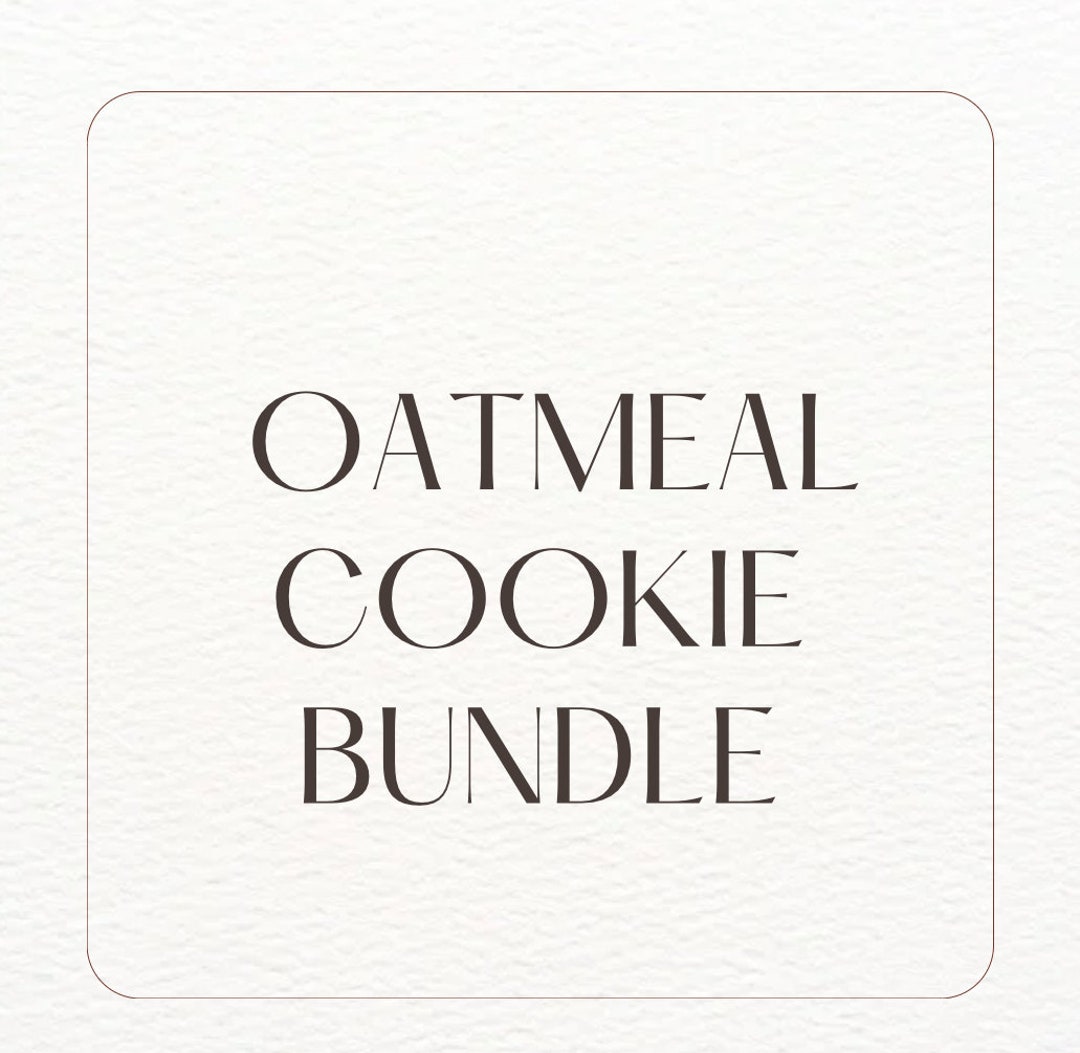 Tiffy's Tasties Oatmeal Cookie Bundle--(raisin, Oatmeal Creme Pie ...