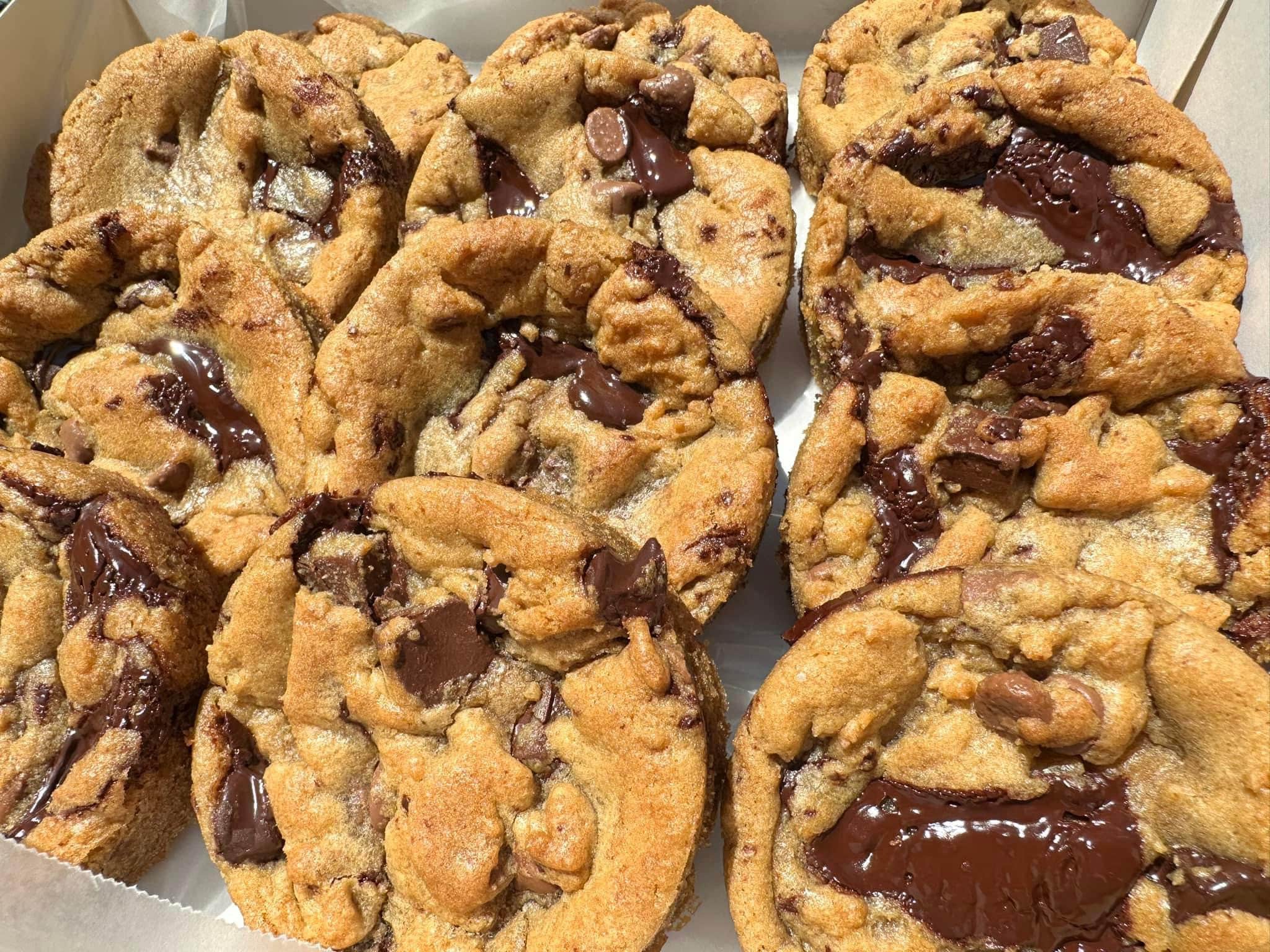 Dark Chocolate Chunk Deep Dish Cookie Recipe - Etsy