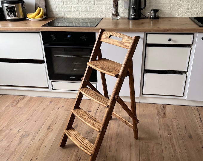 Vintage Step Ladder 5 Step - Etsy