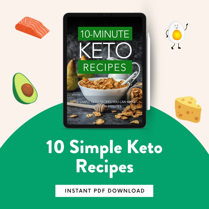 Quick Keto Kitchen: 10-minute Recipes for Busy Days (e-book) - Etsy