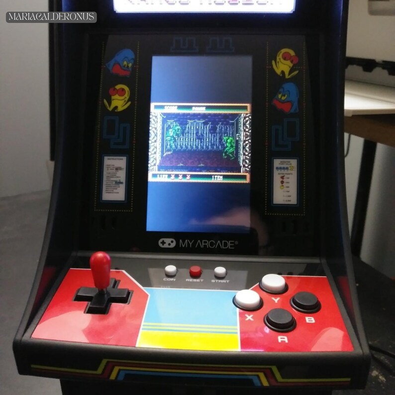 Mini Player Arcade Machine With 20 Built-in Games, Pac-man, Galaga ...