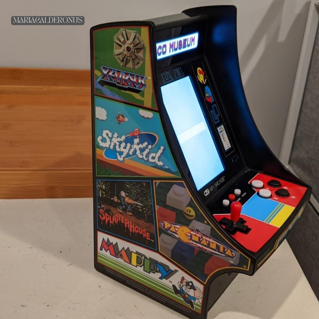 Mini Player Arcade Machine With 20 Built-in Games, Pac-man, Galaga ...