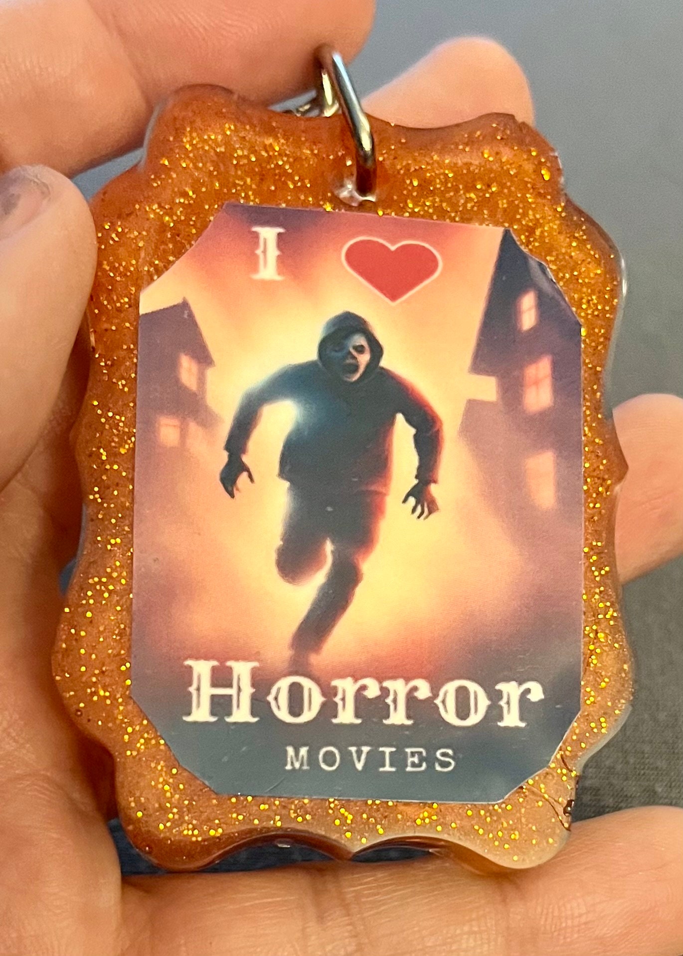 Horror Keychains Creepy Chic Resin Charms for Spooky Accessory Lovers ...