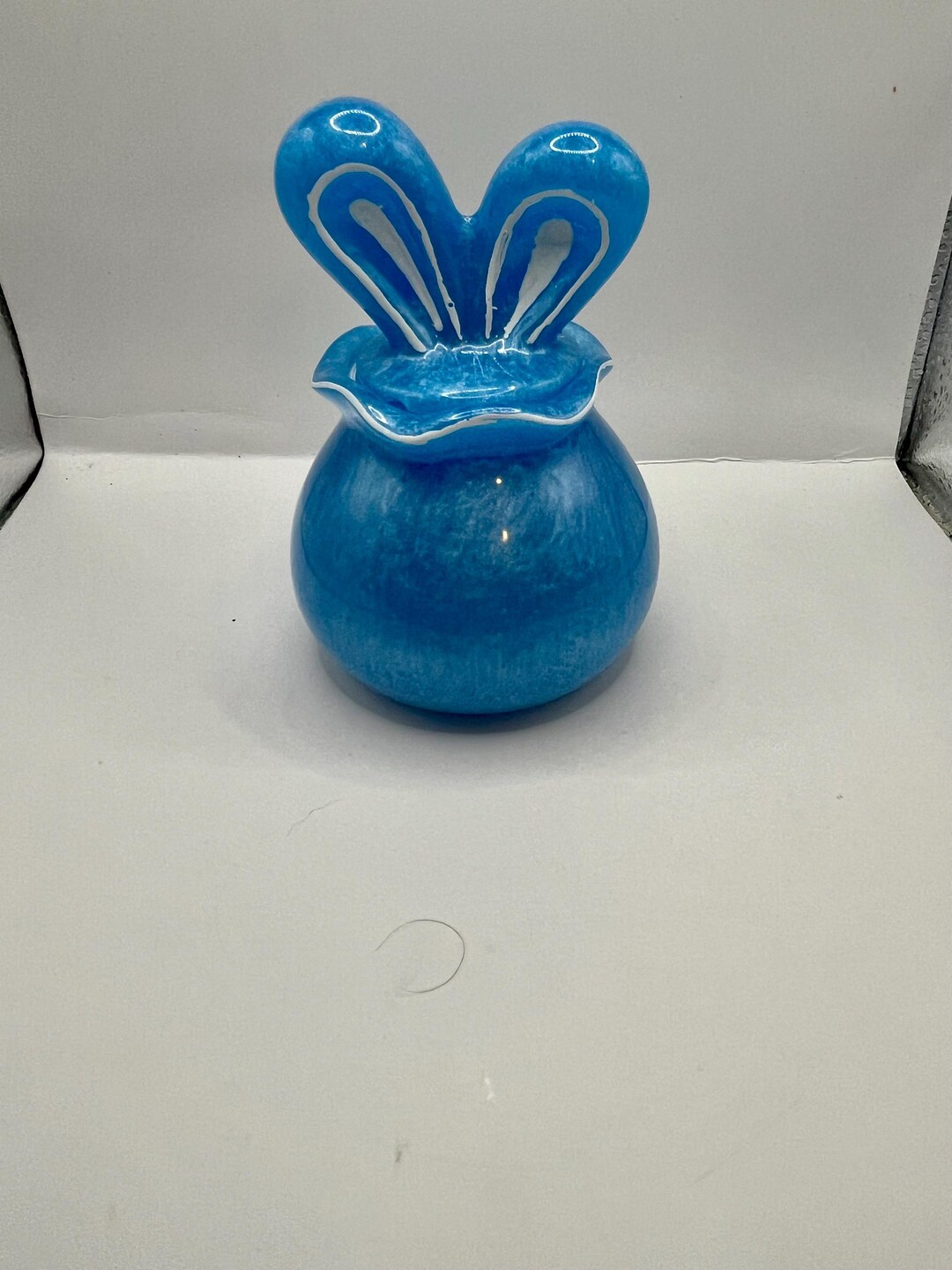 Bunny Ear Jar With Lid Made From Resin by Loves2craft Bootique. - Etsy