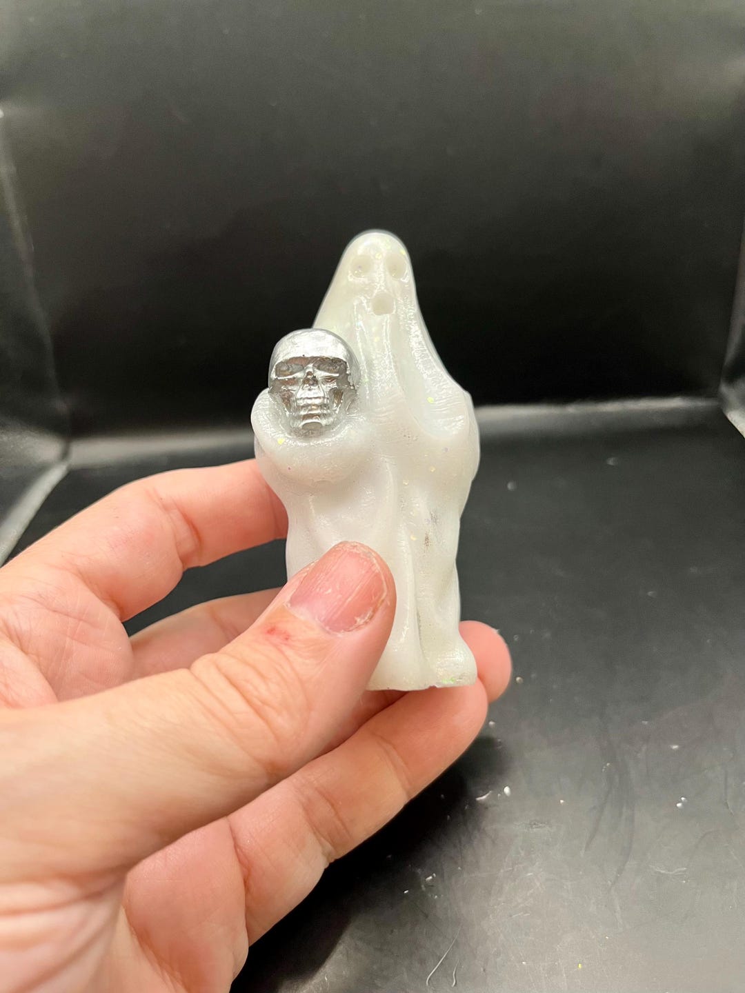 Halloween Ghost Statue Made From Resin by Loves2craft Bootique - Etsy
