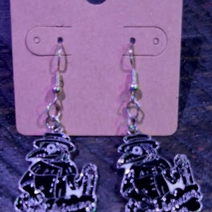 Funky Spooky Gothic Halloween Earrings by Loves2craft Bootique - Etsy