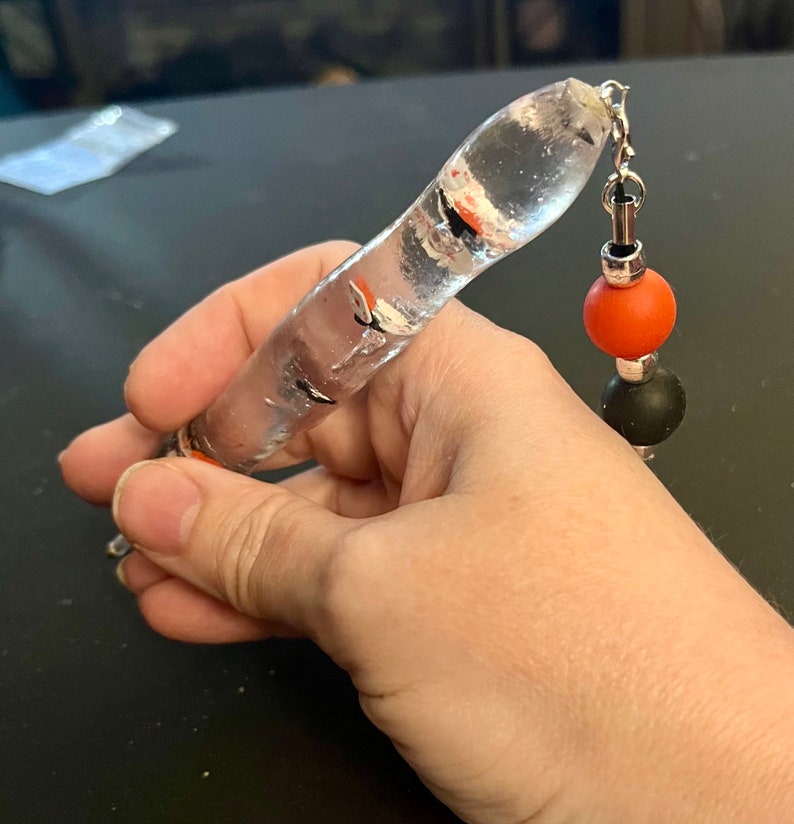 Handcrafted Ergonomic Diamond Painting Pen gambler Clear With Poker ...