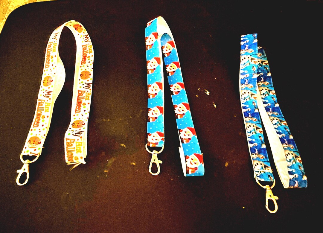 Handmade Character Lanyard: Whimsical ID & Key Holder - Etsy