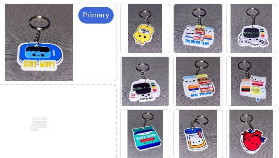Cute Medical Theme Keychains Multiple Adorable Designs Sold Separately ...