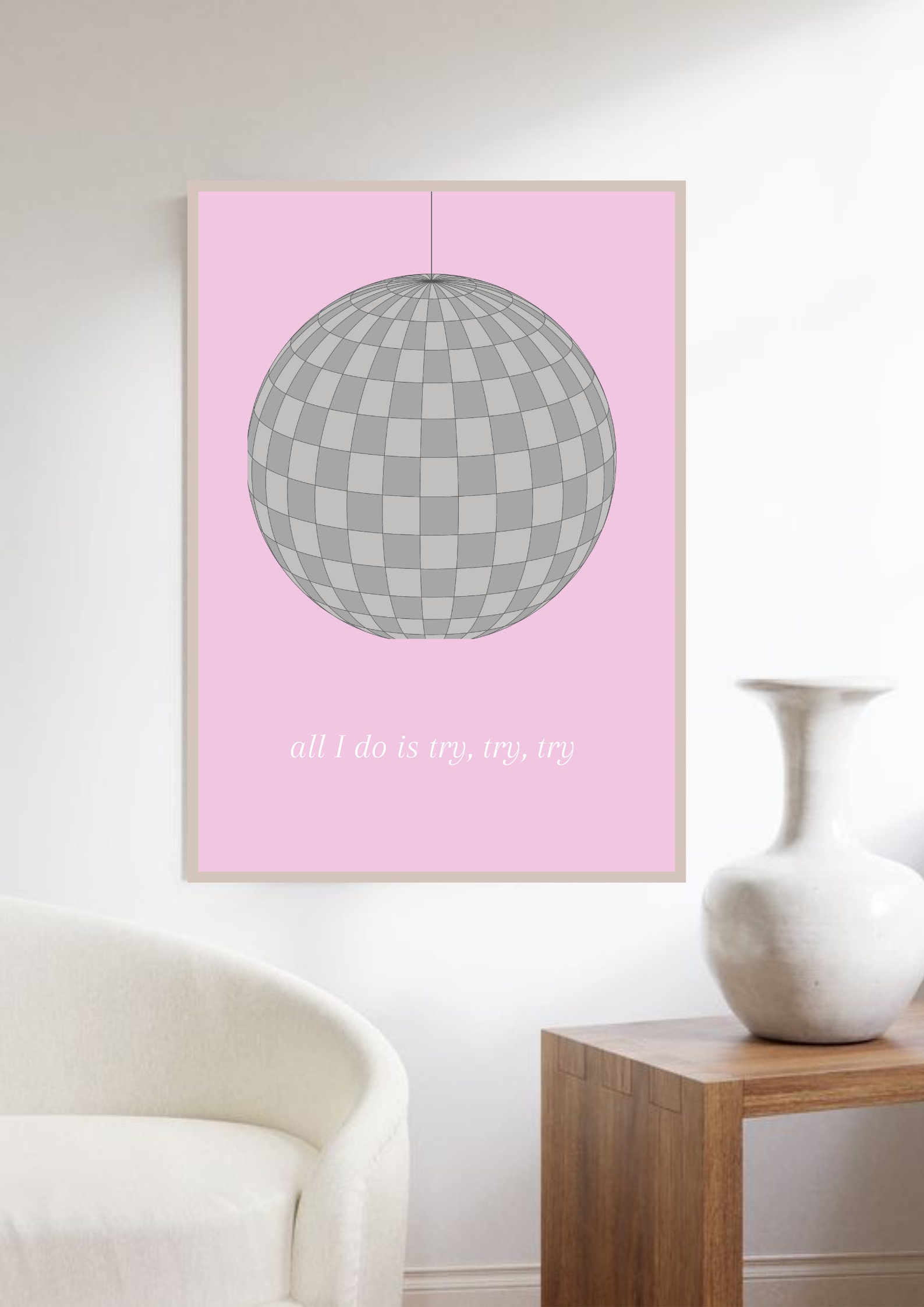 Mirrorball Poster Taylor Swift Poster Pink Poster DIGITAL DOWNLOAD - Etsy