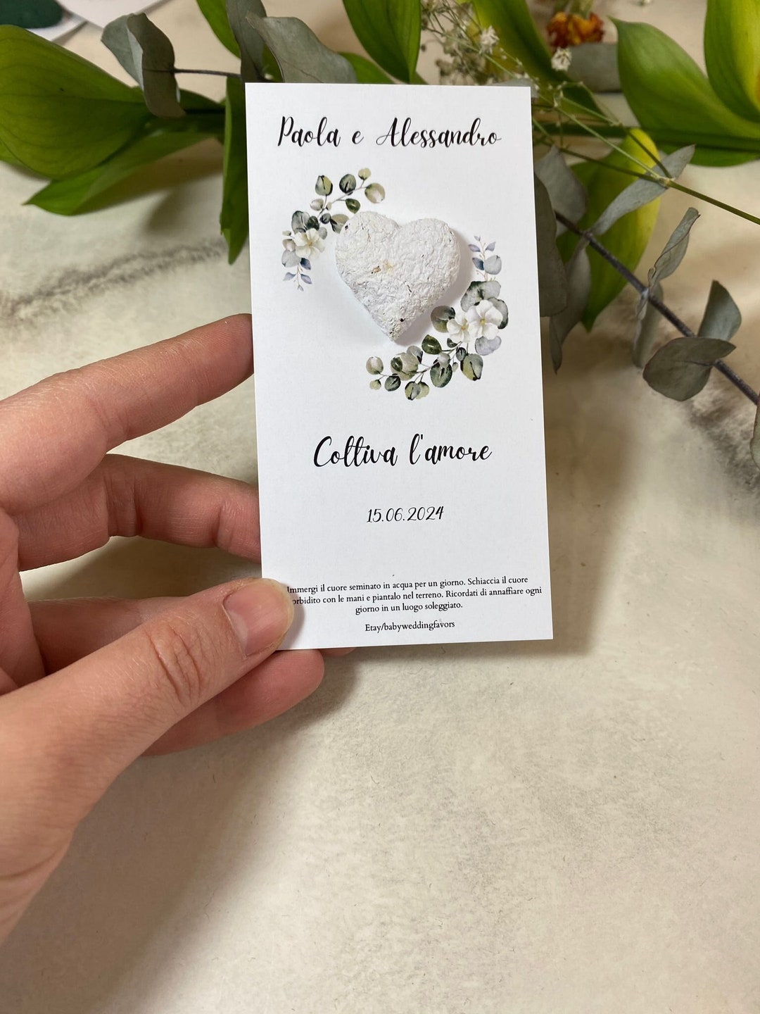 Plantable Wedding Favor-wedding Favourwedding Favors-seed Favors ...