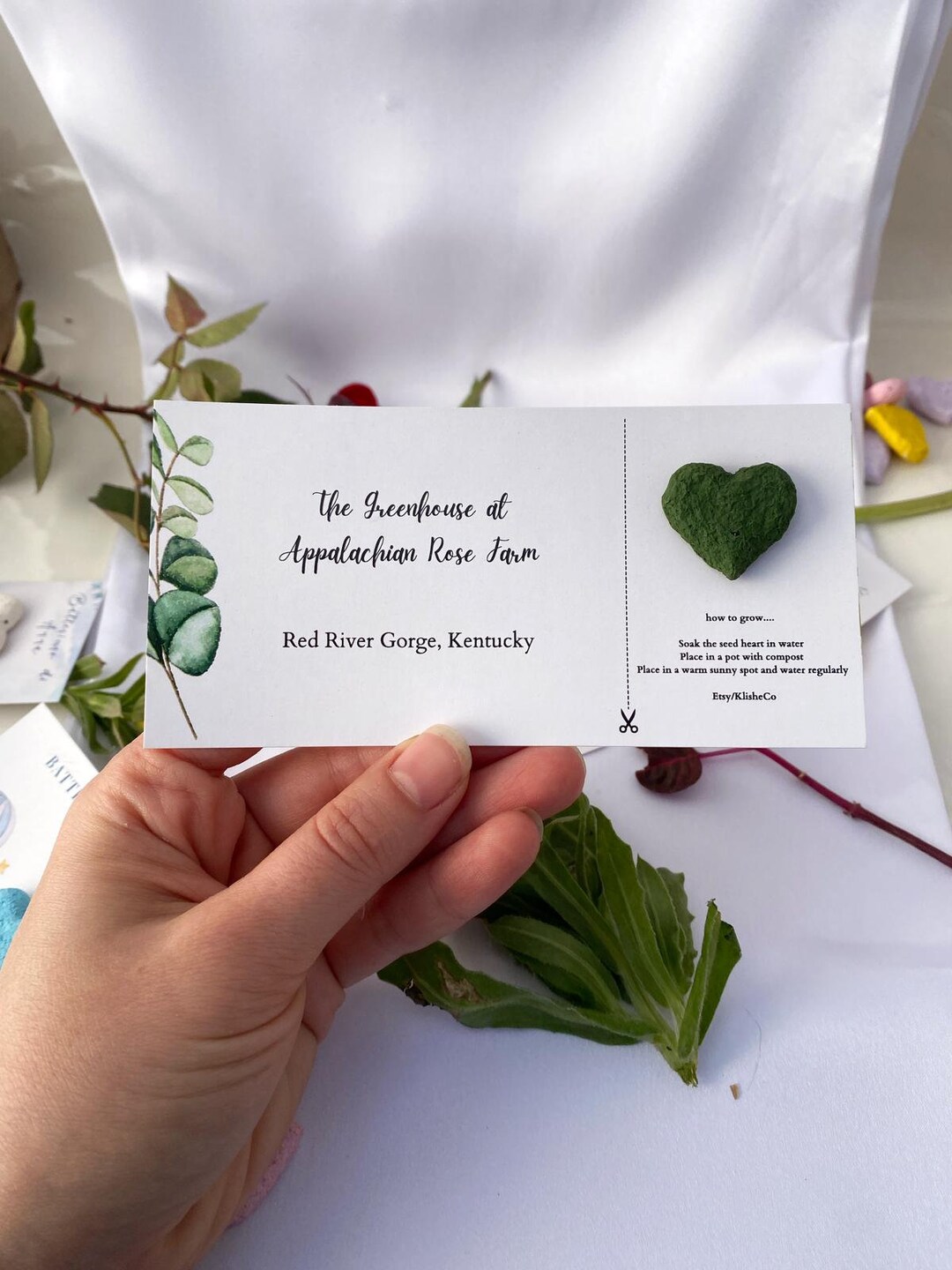Plantable Personalized Wedding Seed Favors Seed Packet-seed Paper Baby ...