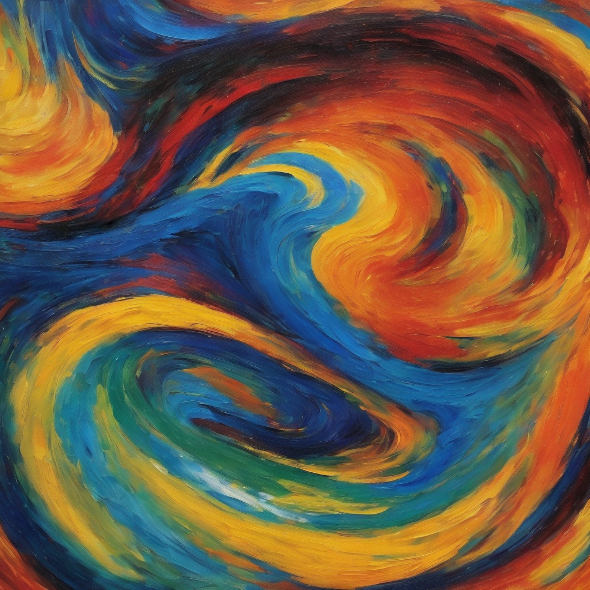 Interpretation of Vincent Van Gogh's the Starry Night Digital Art - Etsy