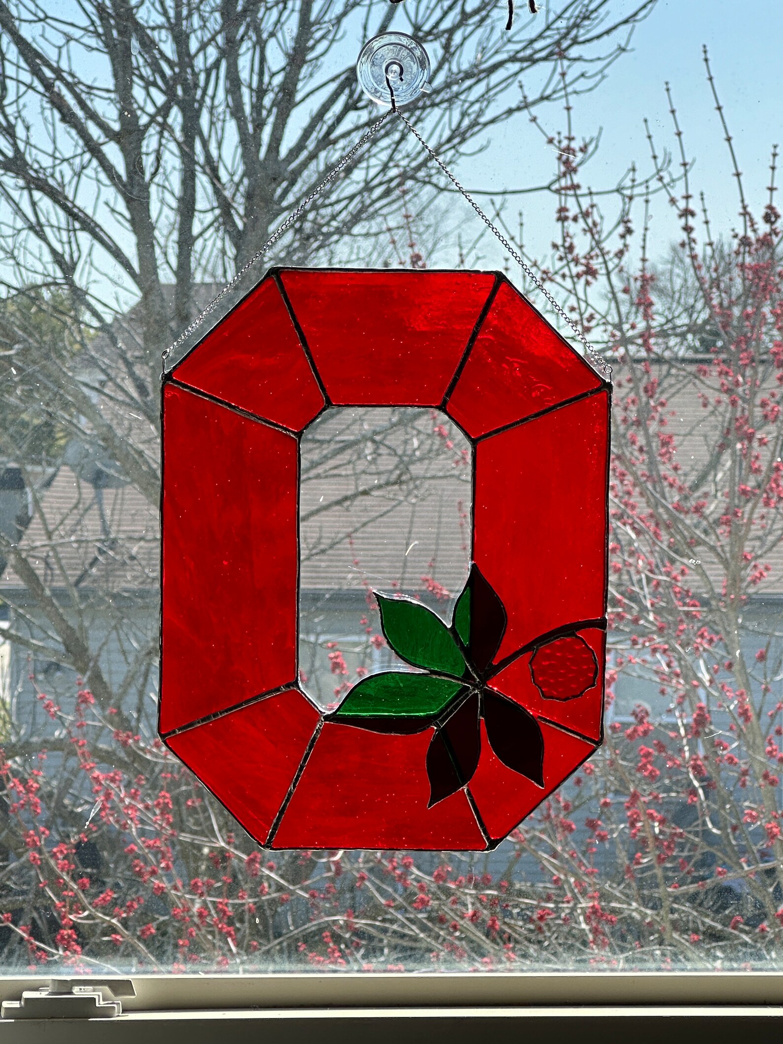 Licensed Block O Sun Catcher/wall Hanging large - Etsy