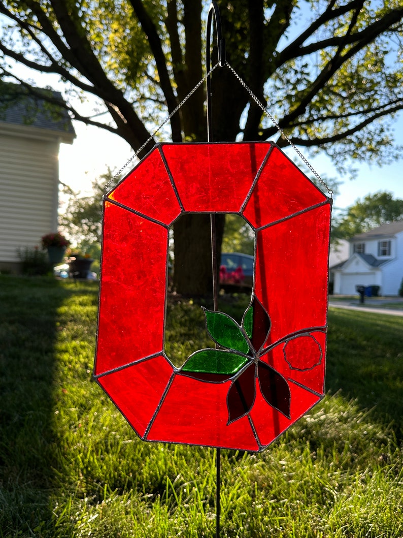Licensed Block O Sun Catcher/wall Hanging large - Etsy