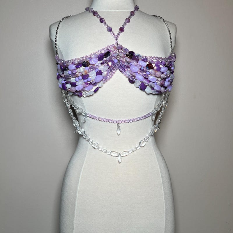 Beaded Bra - Etsy