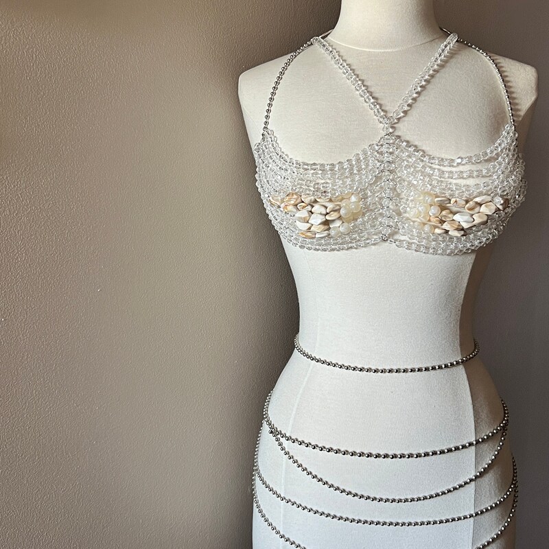 Beaded Bra - Etsy