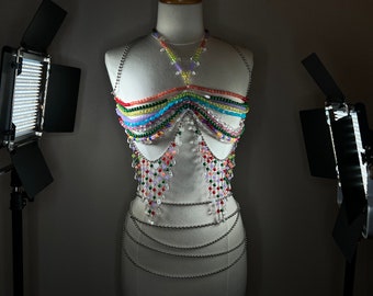 Beaded Bralette Top - Etsy