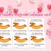 Hot Dog Valentines Day Cards Printable Classroom Valentines for Kids ...