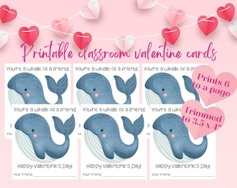 Turtle Classroom Valentines Printable Valentines Day Cards for Kids ...