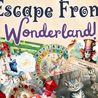 Alice in Wonderland Scavenger Hunt Riddles - Etsy