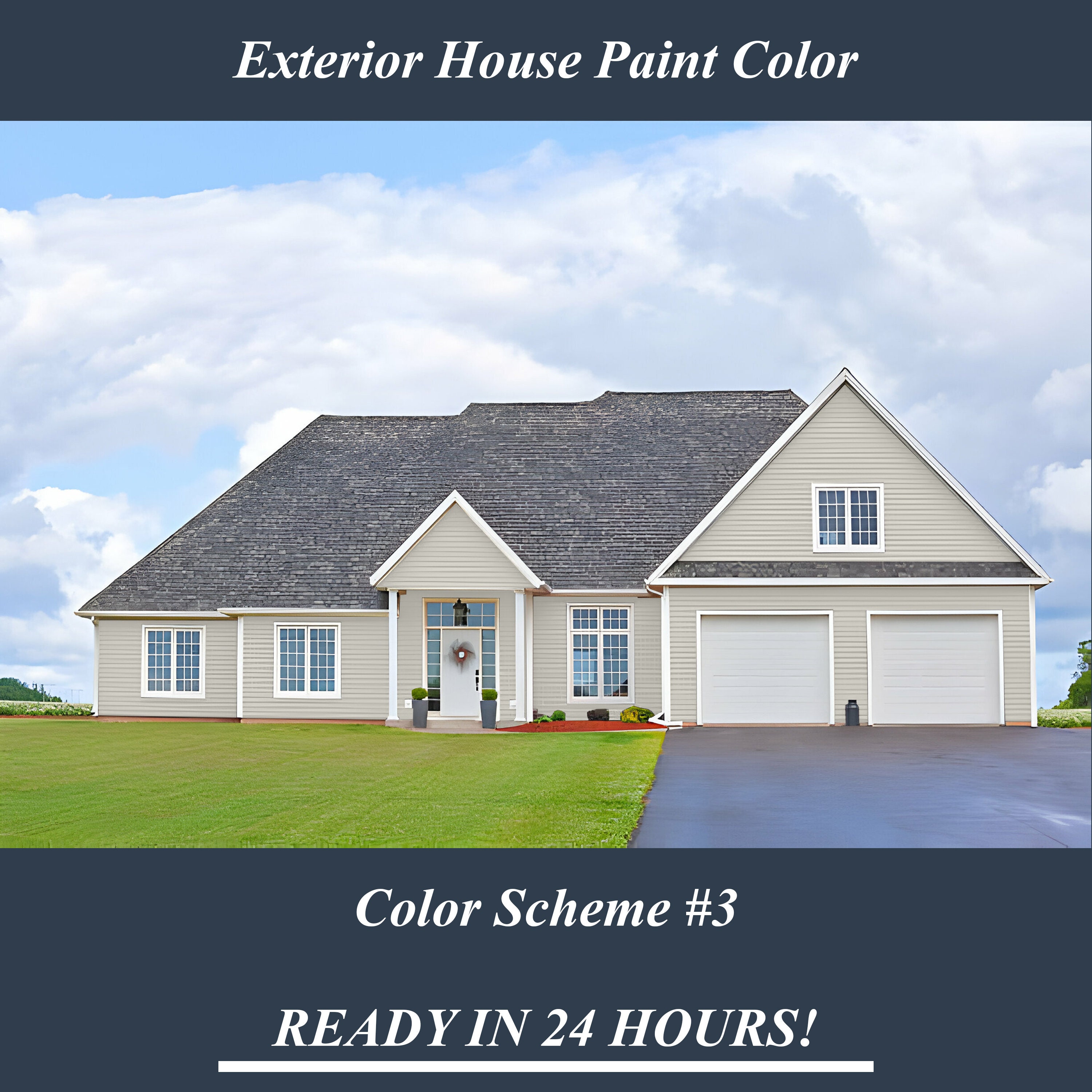 Home Exterior Color Change, Exterior Paint Consultation, Exterior Color ...
