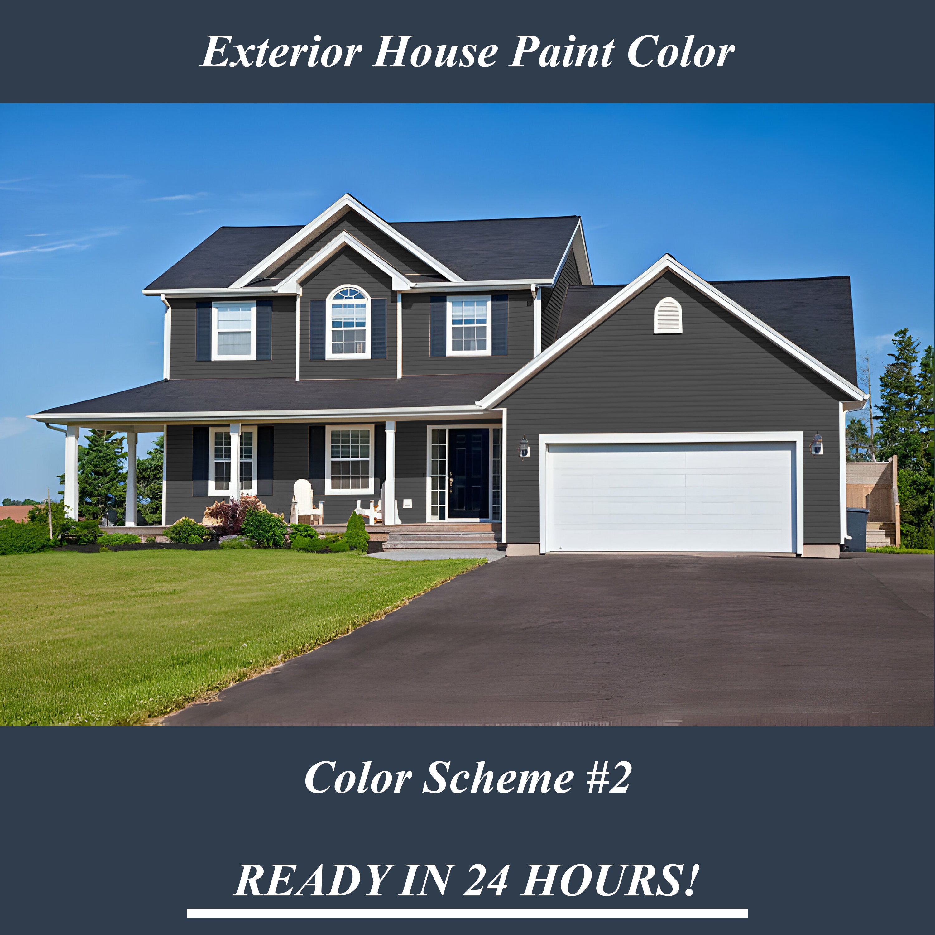 Home Exterior Color Change, Exterior Paint Consultation, Exterior Color ...
