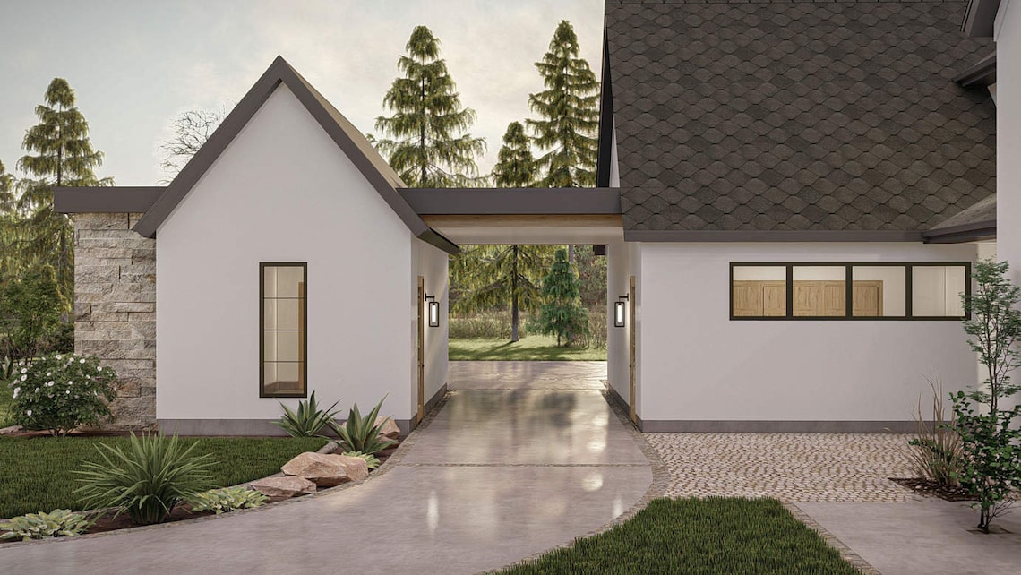 Online House Exterior Design, 3D Architectural Rendering, Realistic ...