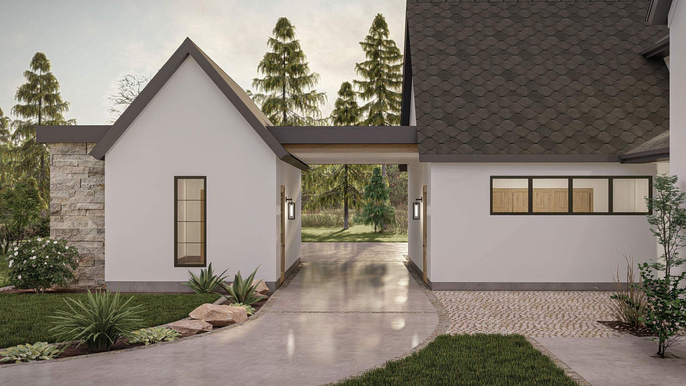 Online House Exterior Design, 3D Architectural Rendering, Realistic ...