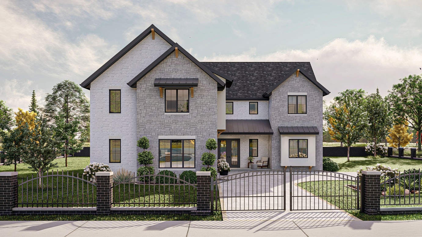 Online Backyard Design, Backyard 3D Rendering, 3d Rendering, Custom ...