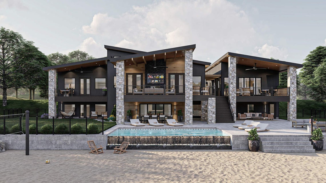 3D Architectural Visualization, Exterior Rendering Services ...