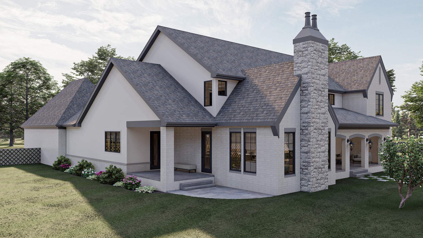 Exterior Home Design, Online Exterior House 3D Rendering, 3D ...