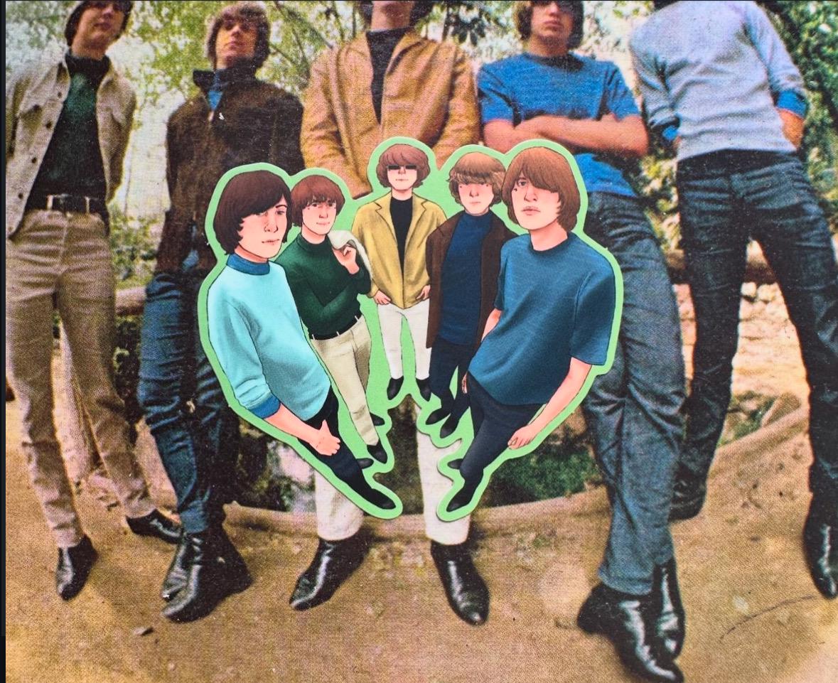 The Byrds / Gram Parsons | Vinyl Art Stickers - Etsy