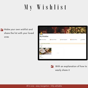 Notion Template / Planner / Gift Tracker for Christmas / Holidays ...