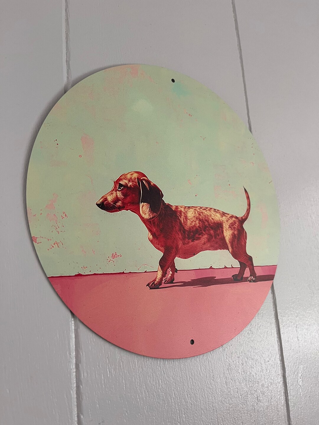 Dachshund Metal Sign - Etsy