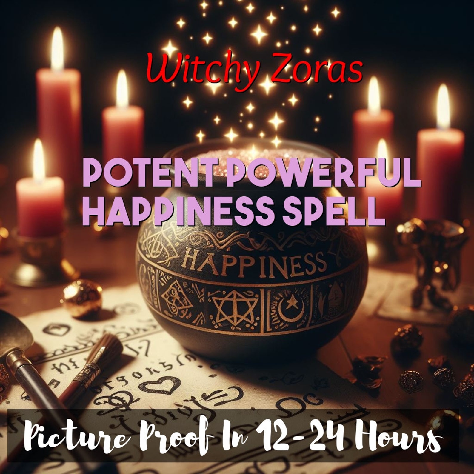 Powerful Happiness Spell, Same Day Casting, for Joy and Mood - Etsy