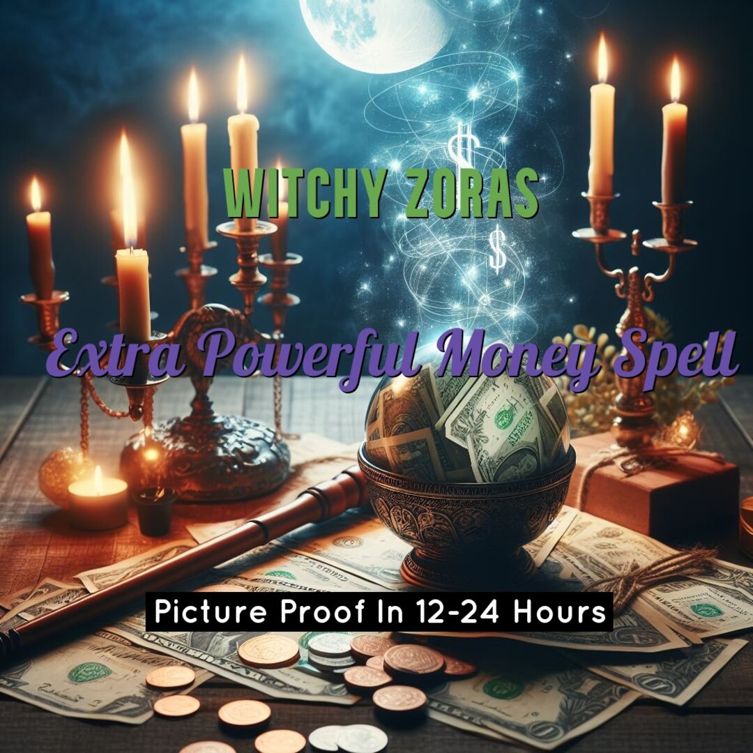 Powerful Fast Money Spell, Same Day Casting, Picture Proof - Etsy