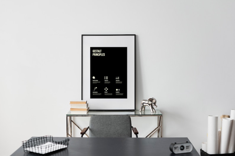 Gestalt Design Principles Poster Bauhaus Poster Educational Posters ...