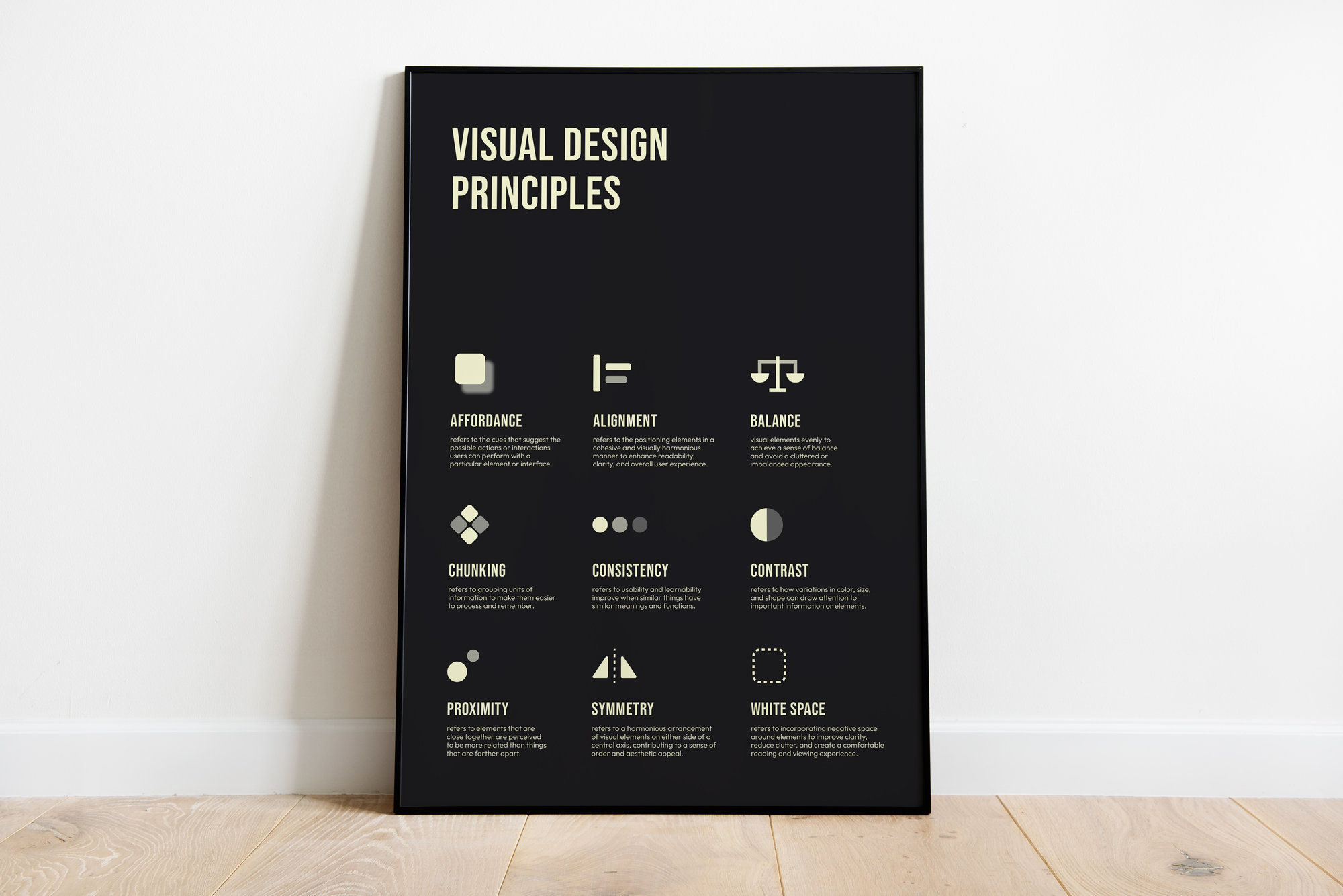 Design Principles Poster, Bauhaus Poster, Educational Posters ...
