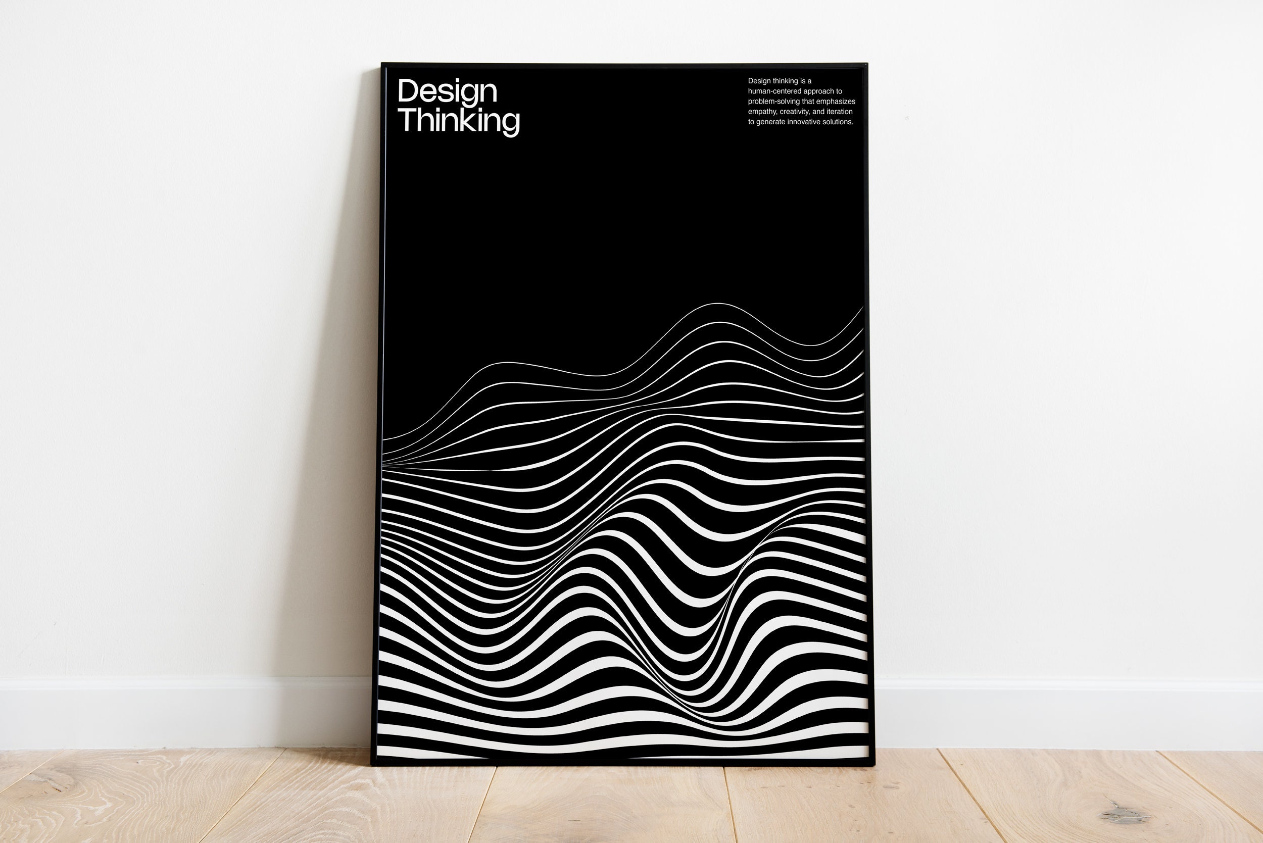 Design Thinking Poster, Bauhaus Poster, Graphic Design Poster ...