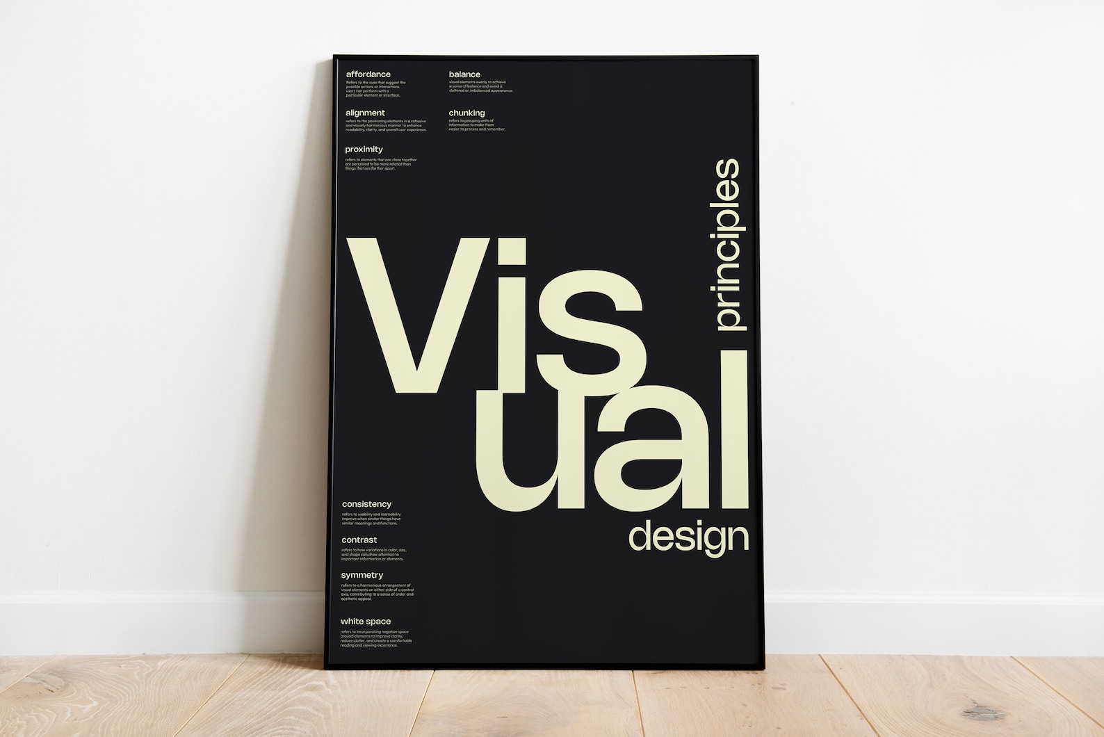 Design Principles Poster, Bauhaus Poster, Educational Posters ...