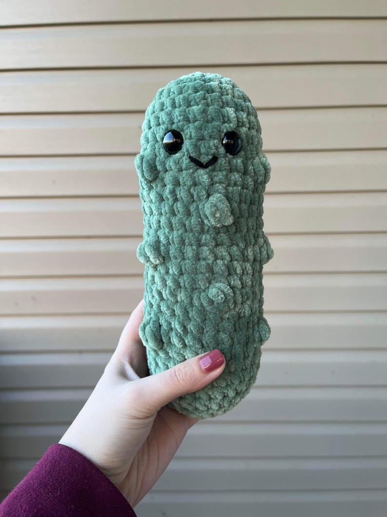 Crochet Pickle Pattern | Pickle Crochet Pattern | - Etsy