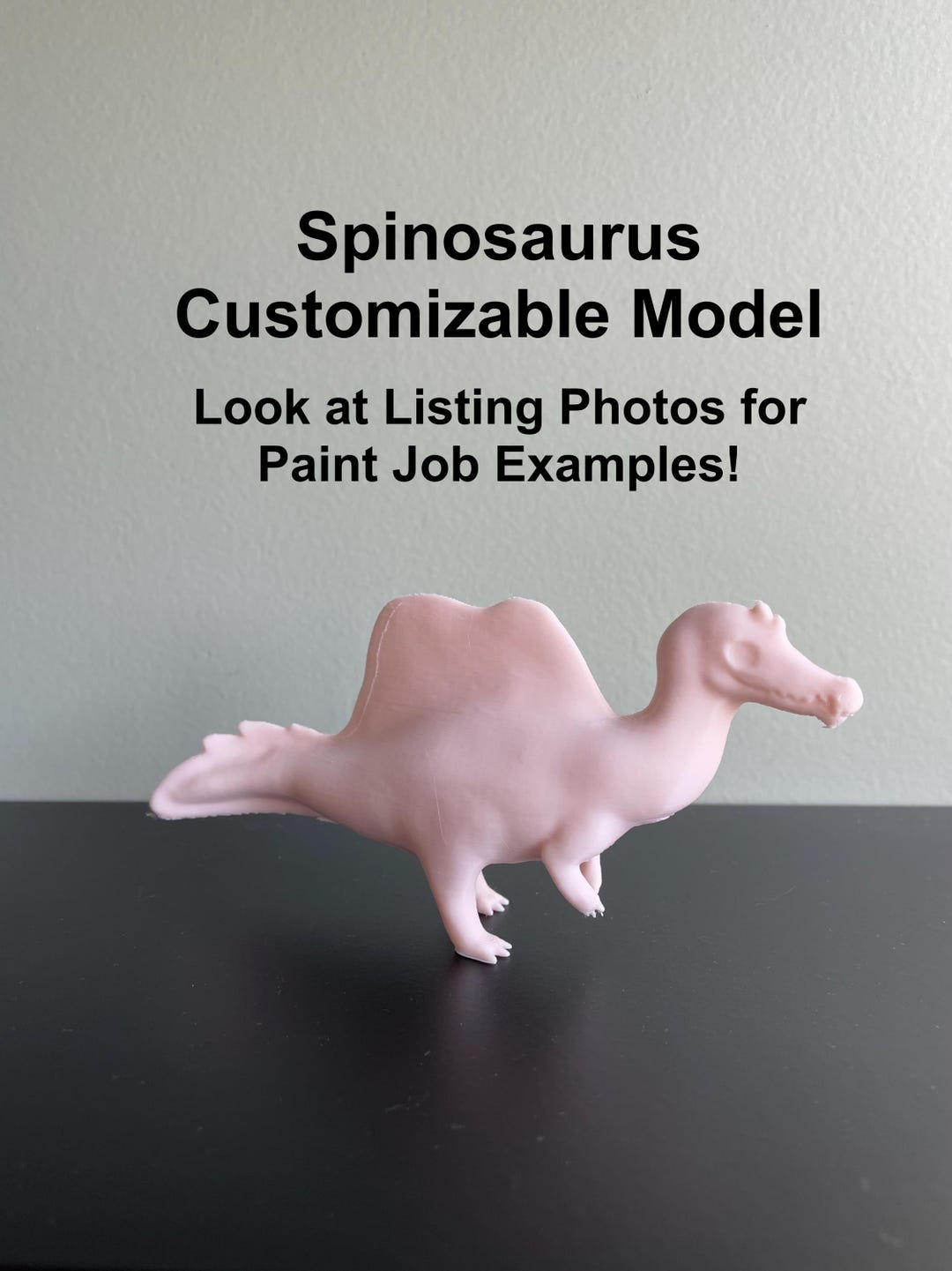 Customizable Spinosaurus Dinosaur Model _ Please Read Item Description ...