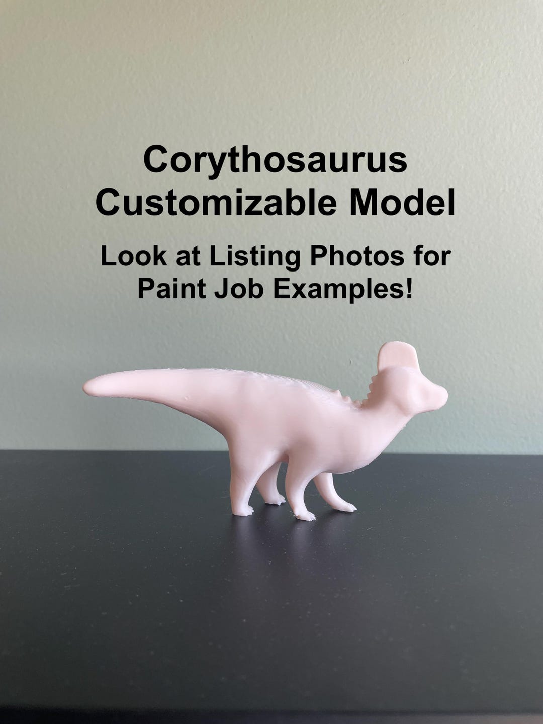 NEW Customizable Corythosaurus Dinosaur Model _ Please Read Item ...