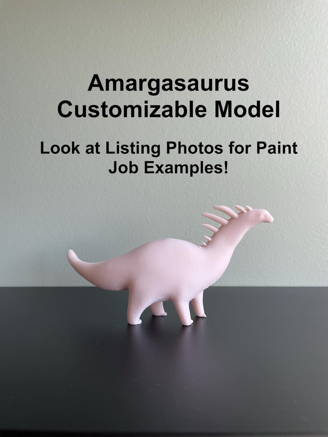 Customizable Amargasaurus Model _ Please Read Item Description!! - Etsy