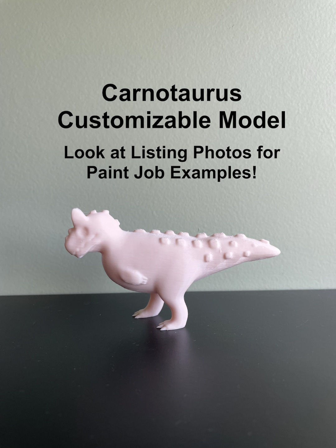 Customizable Carnotaurus Dinosaur Model _ Please Read Item Description!! - Etsy
