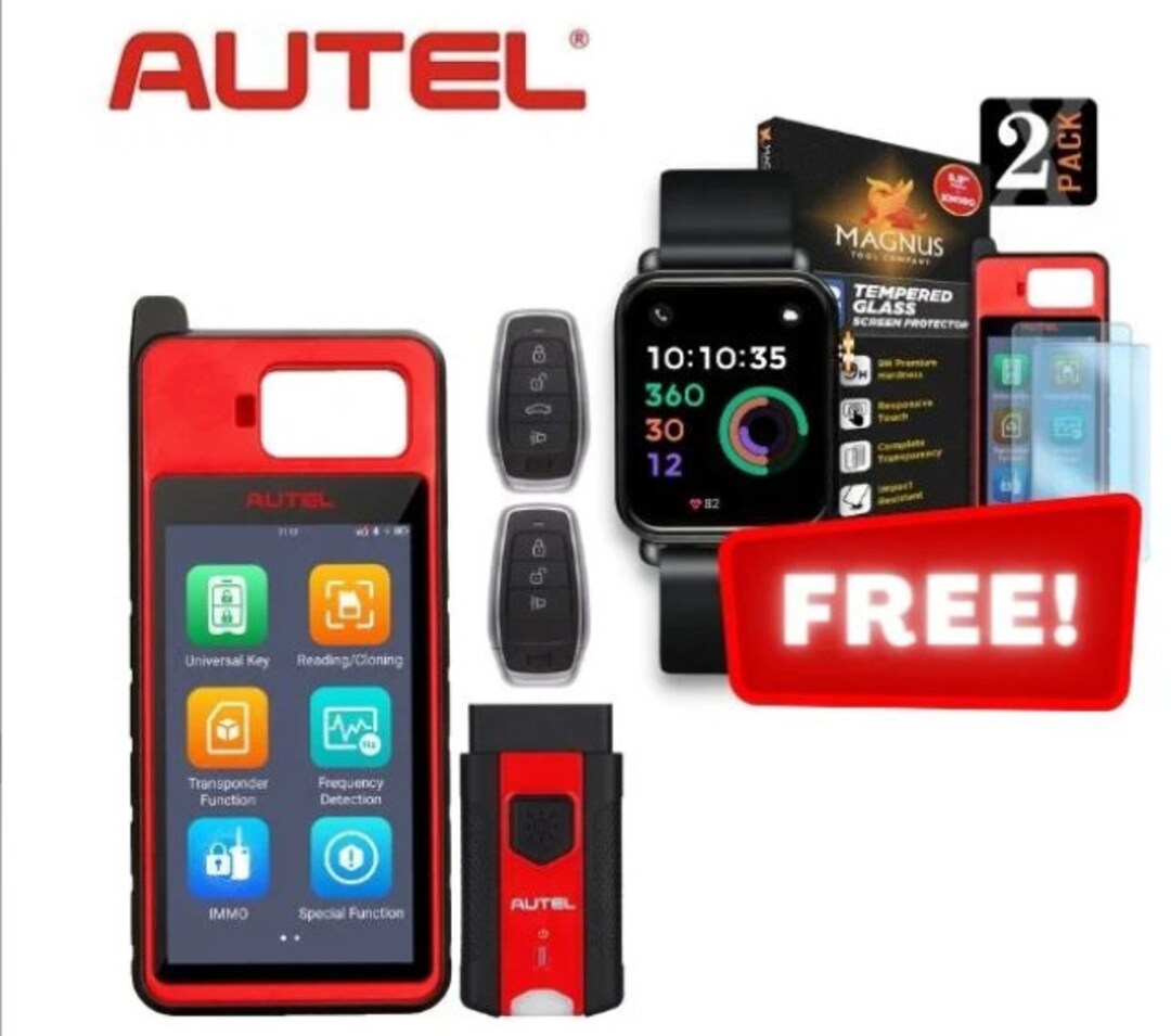 Buy Autel Maxiim KM100 Universal Key Generator Kit With Free OTOFIX ...