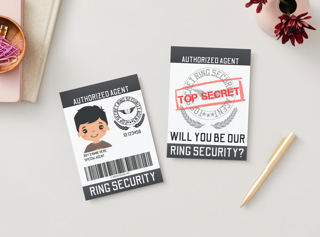 Ring Security Proposal - Etsy